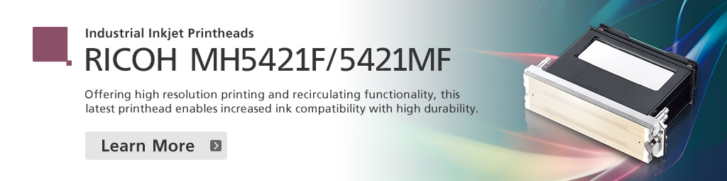 Industrial Inkjet Printheads | Industrial Products | Ricoh